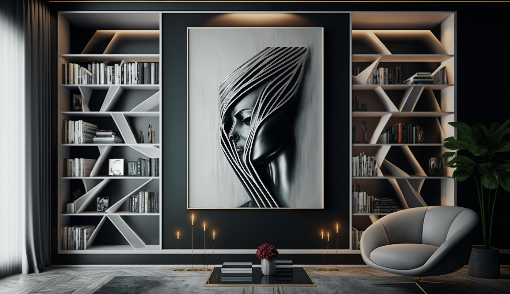 8k Ultra Modern - 5 Zoom Virtual Backgrounds | Backdrop | Office ...