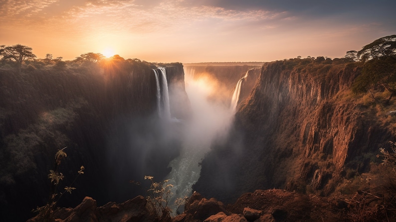 Iconic Waterfalls Virtual Backgrounds | 5 Zoom Virtual Backgrounds ...