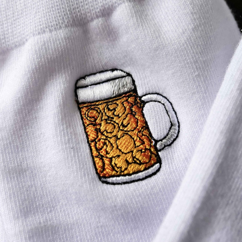 Beer Embroidery Designs - Etsy