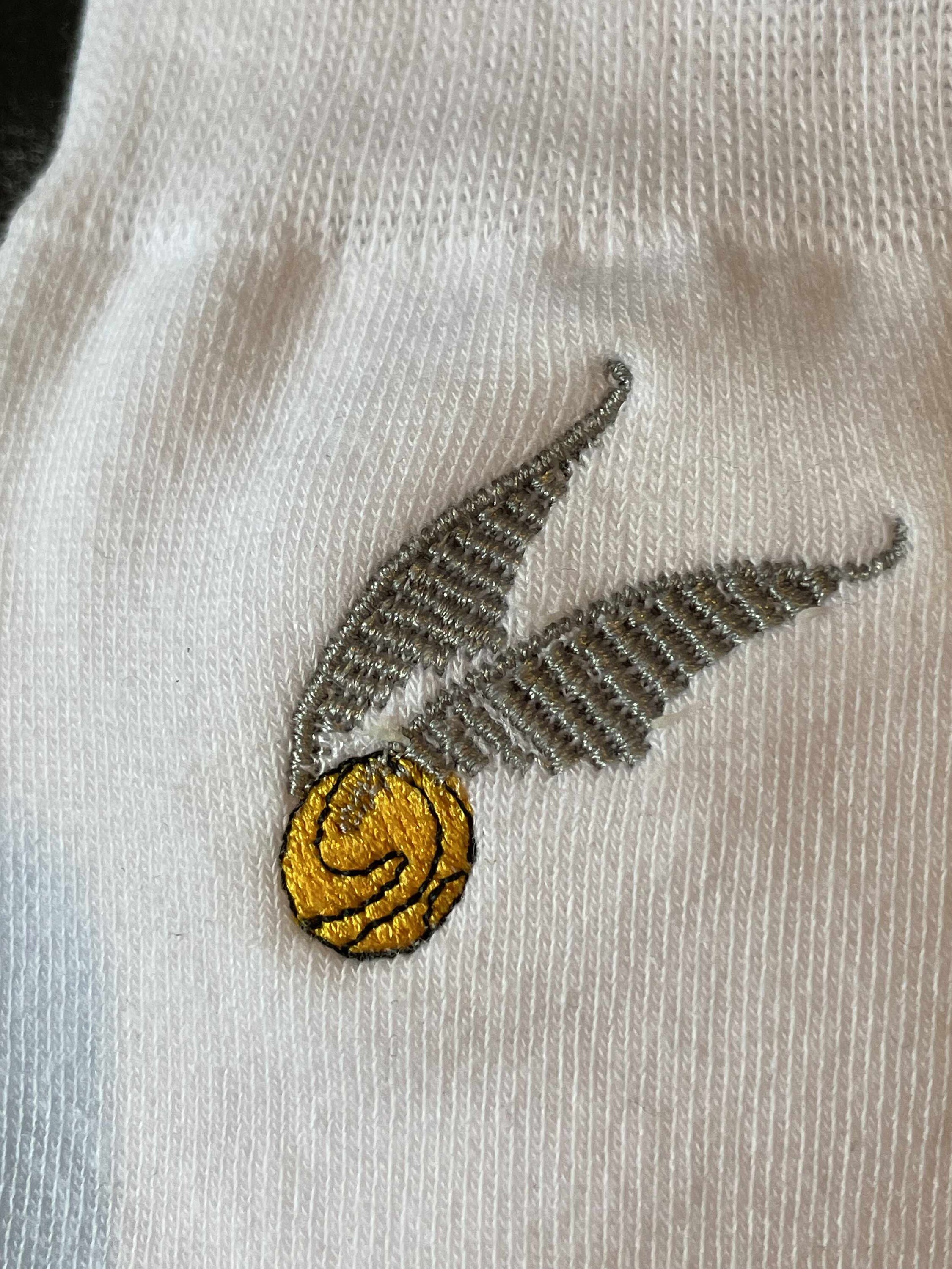 Goldener Schnatz Embroidery File, Golden Snitch Stickdatei ...