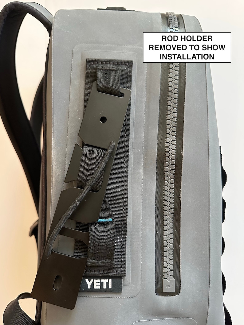 Fishing Rod Holder for YETI Panga Backpack, Powder Coated Aluminum ...
