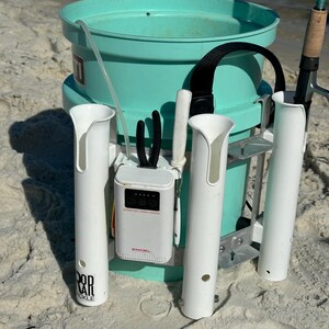 Tackle Caddy Accessory for YETI Loadout Bucket Rod Holder, USA Made - Etsy
