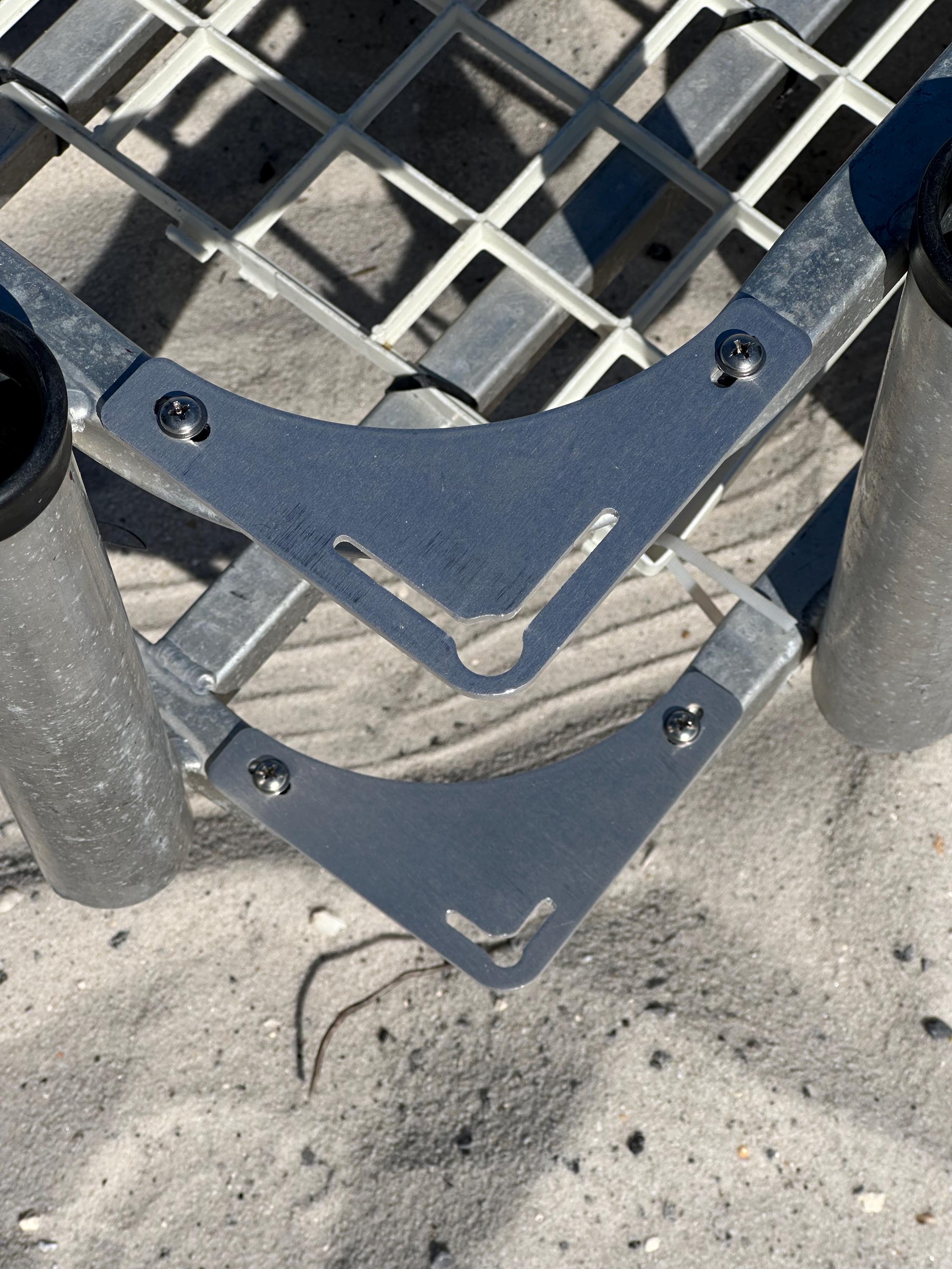 Sand Spike Mount/holder for Fish-n-mate Beach Cart, USA Made, Gift for ...