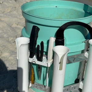 Tackle Caddy Accessory for YETI Loadout Bucket Rod Holder, USA Made - Etsy
