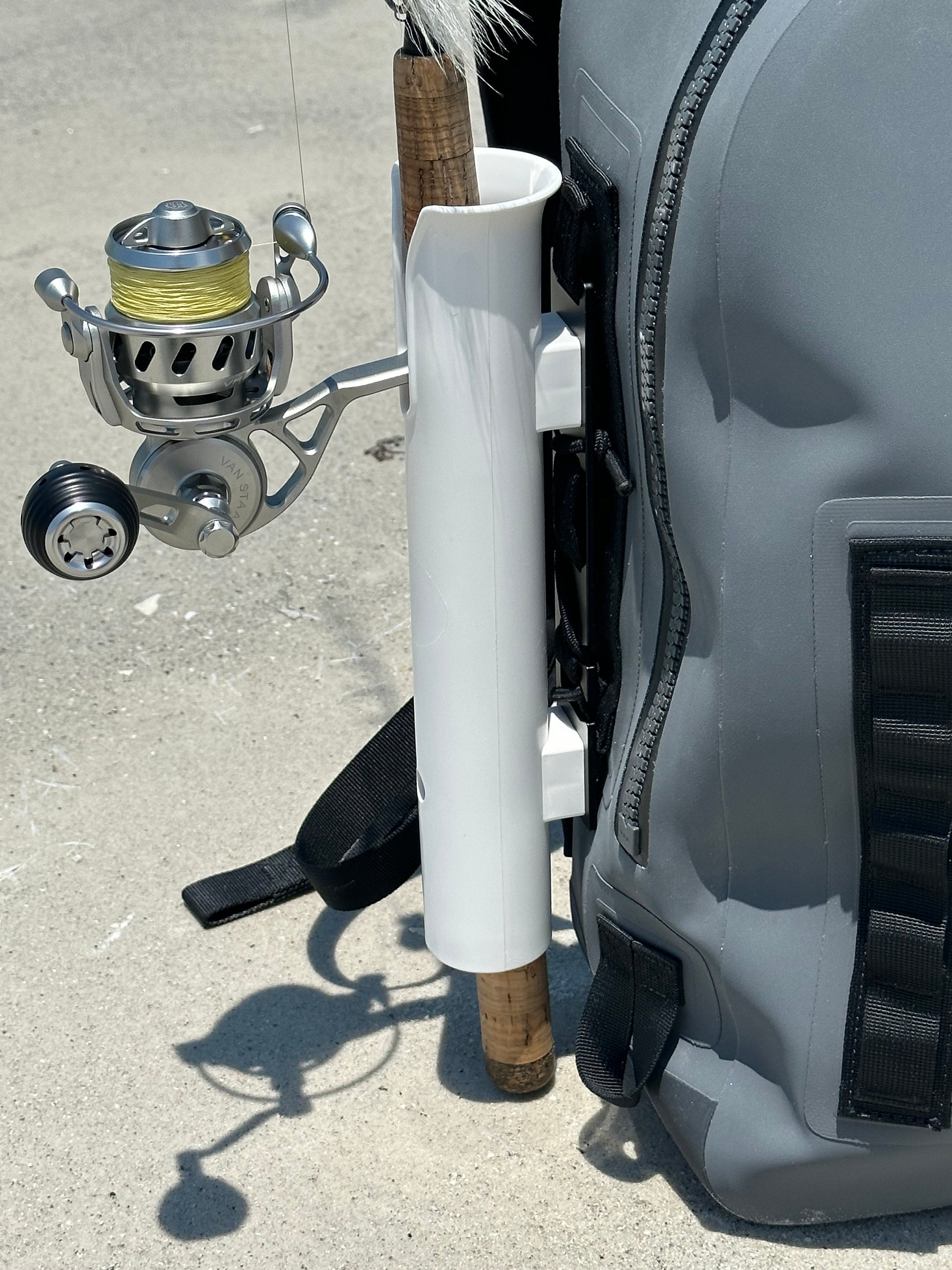 Fishing Rod Holder for YETI Panga Backpack, Powder Coated Aluminum ...