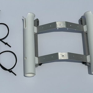 2 Fishing Rod Holder for YETI Loadout Bucket, Aluminum Frame, USA Made ...