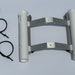 2 Fishing Rod Holder for YETI Loadout Bucket, Aluminum Frame, USA Made ...