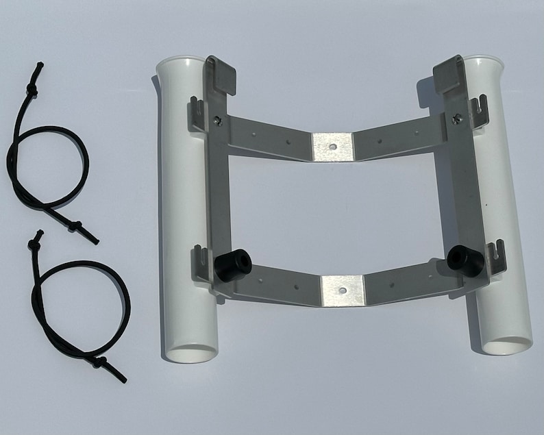 2 Fishing Rod Holder for YETI Loadout Bucket, Aluminum Frame, USA Made ...