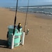 2 Fishing Rod Holder for YETI Loadout Bucket, Aluminum Frame, USA Made ...