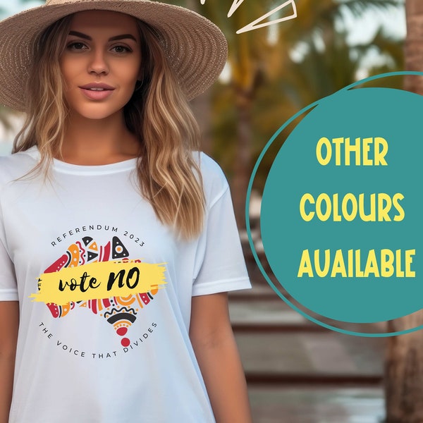 Vote No Shirt - Etsy Australia