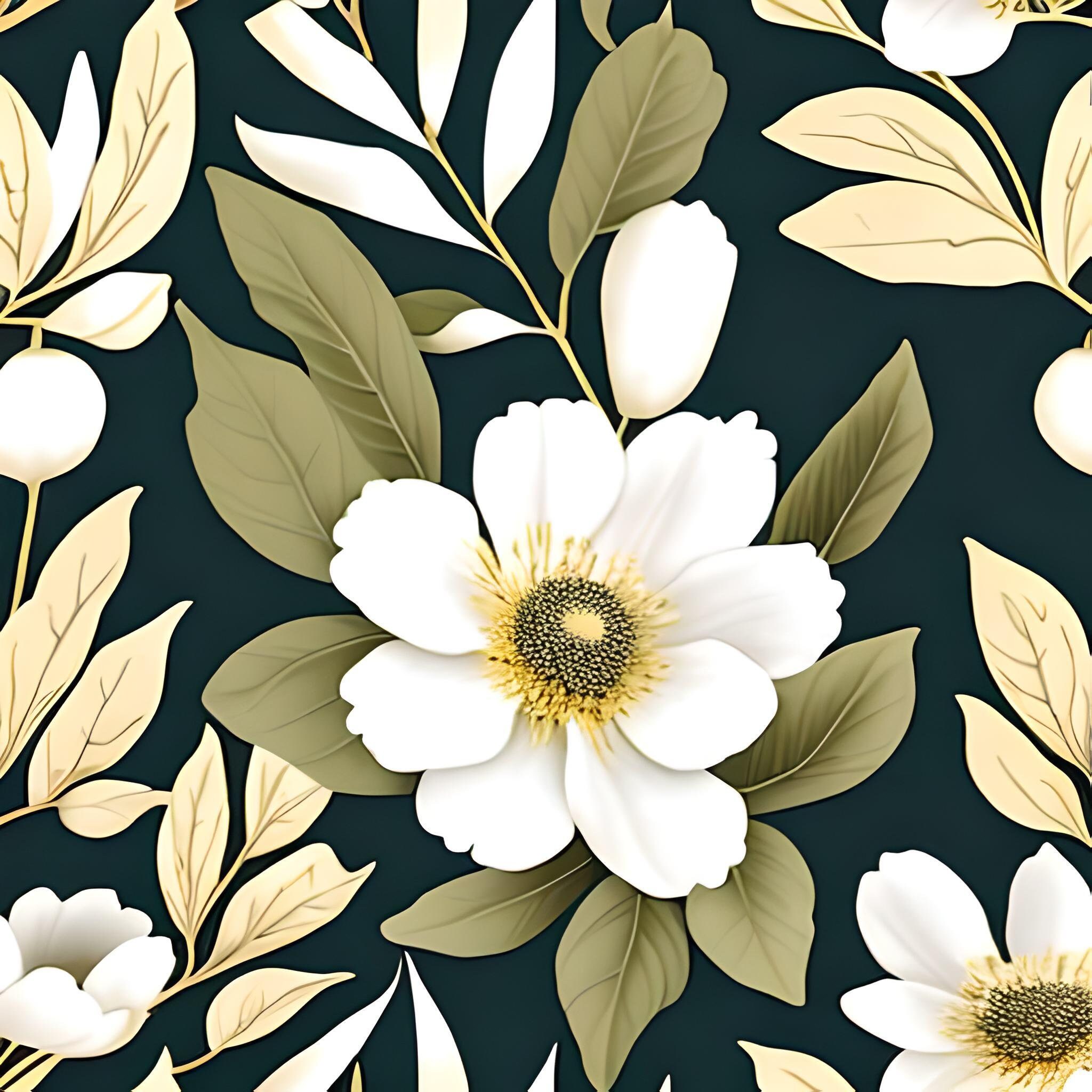 Printable Floral Patterned Paper, High Resolution Digital Download ...