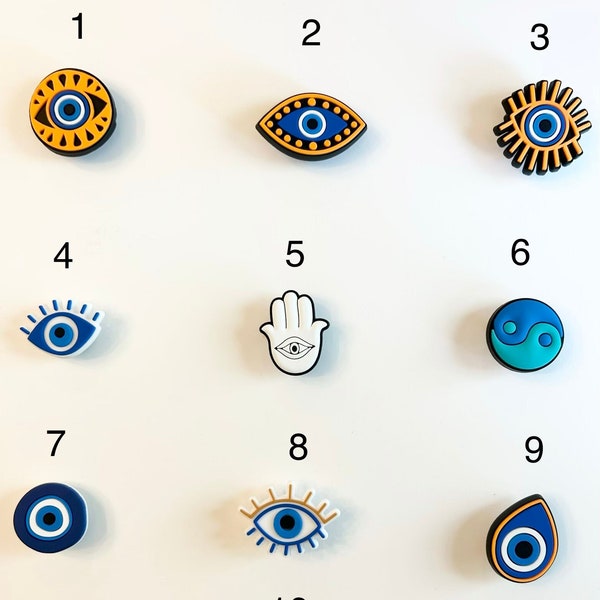 Evil Eye Brooch - Etsy