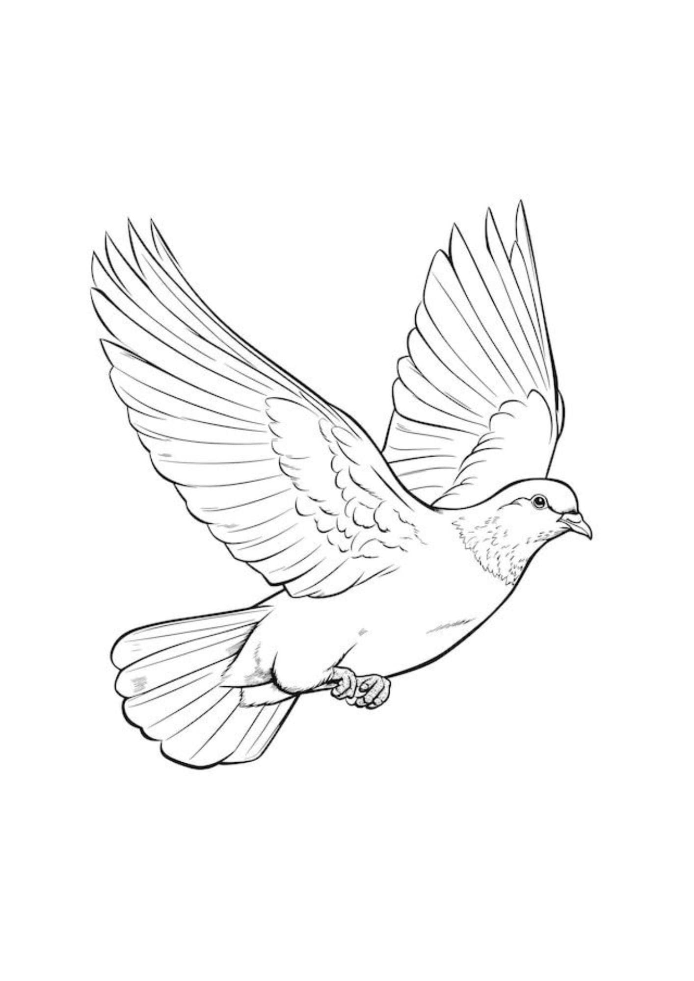 Pre School Bird Coloring Page for Preschool Kids - Fun & Engaging ...