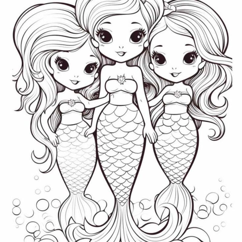 Easy Coloring Pictures - Etsy UK