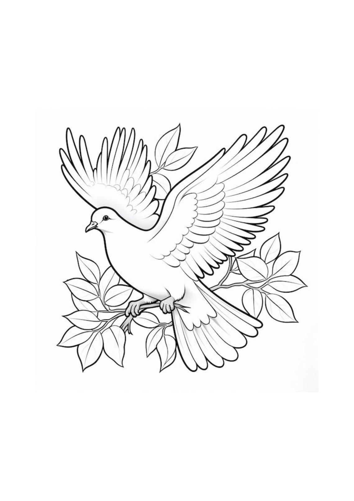 Pre School Bird Coloring Page for Preschool Kids - Fun & Engaging ...
