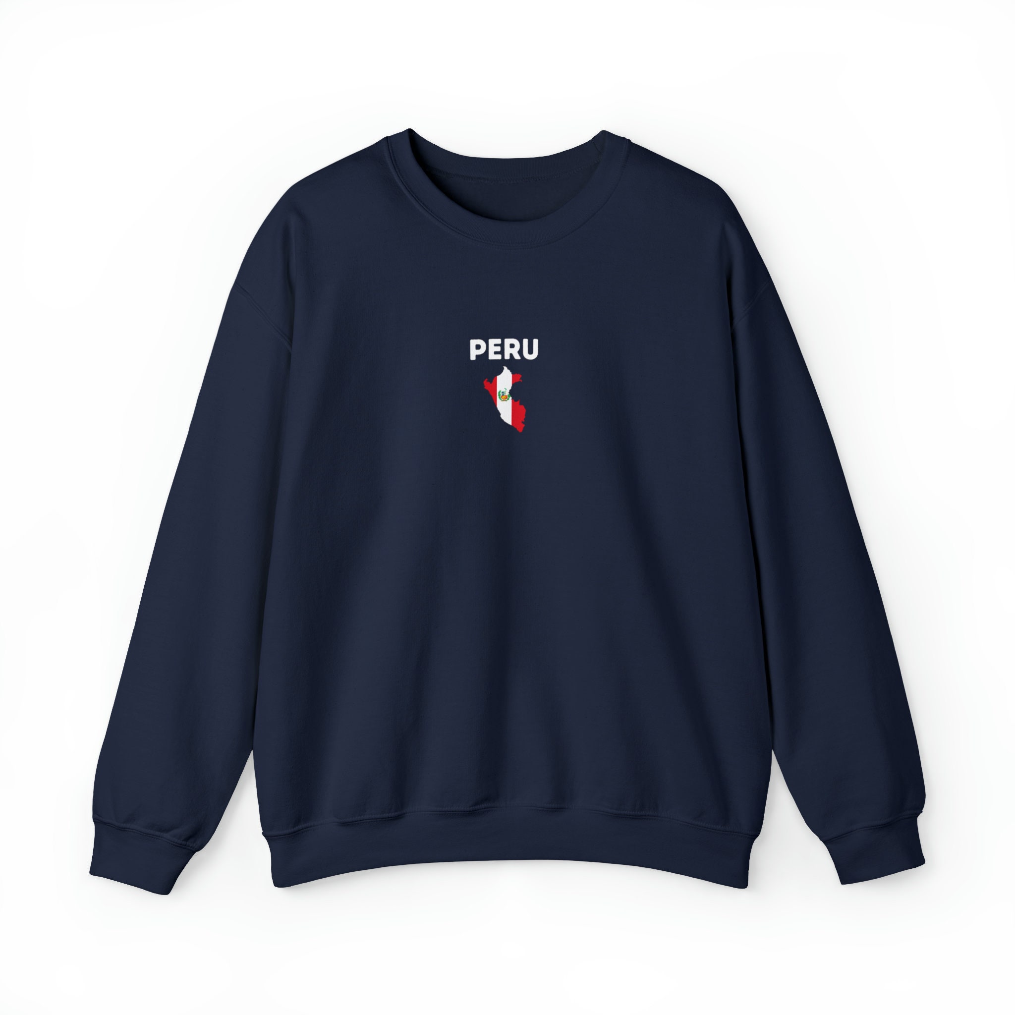 Peru Sweatshirts, Map of Peru Sweatshirt, Peruvian Sweatshirts, Polera ...