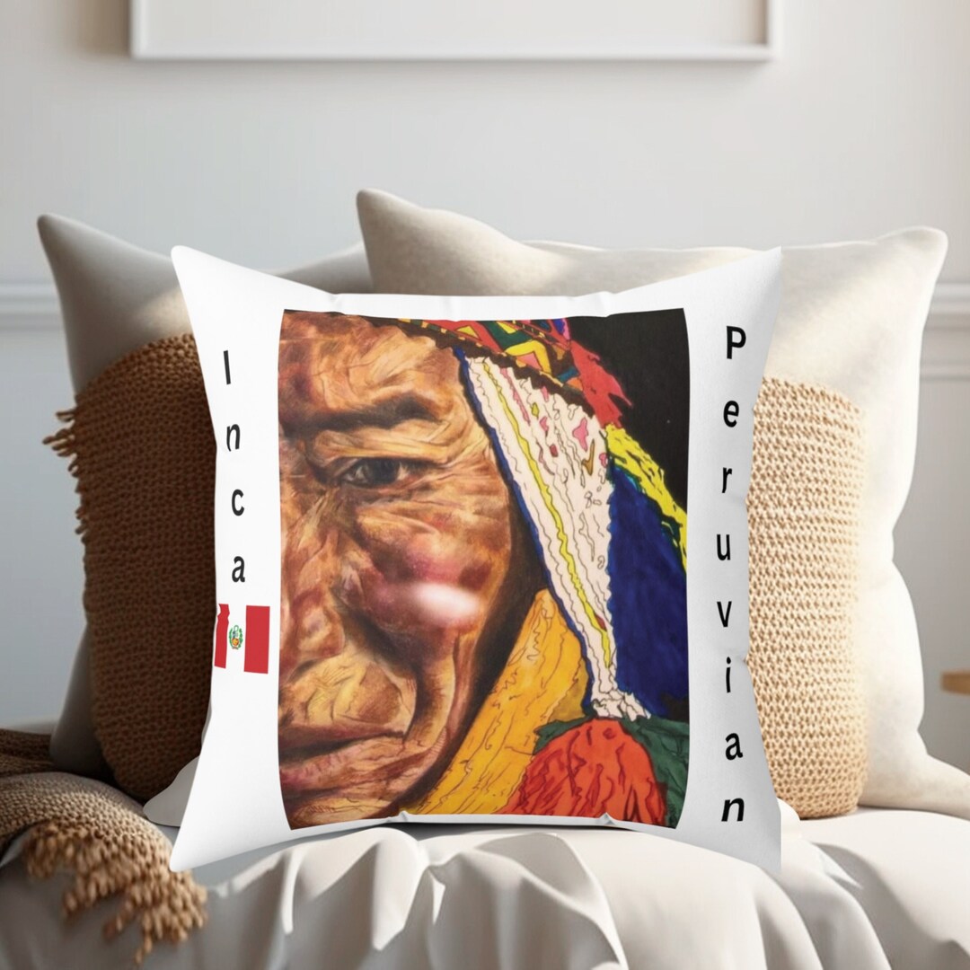 Peruvian Pillow Cover, Inca Peruvian Pillow, Peruvian Textiles ...