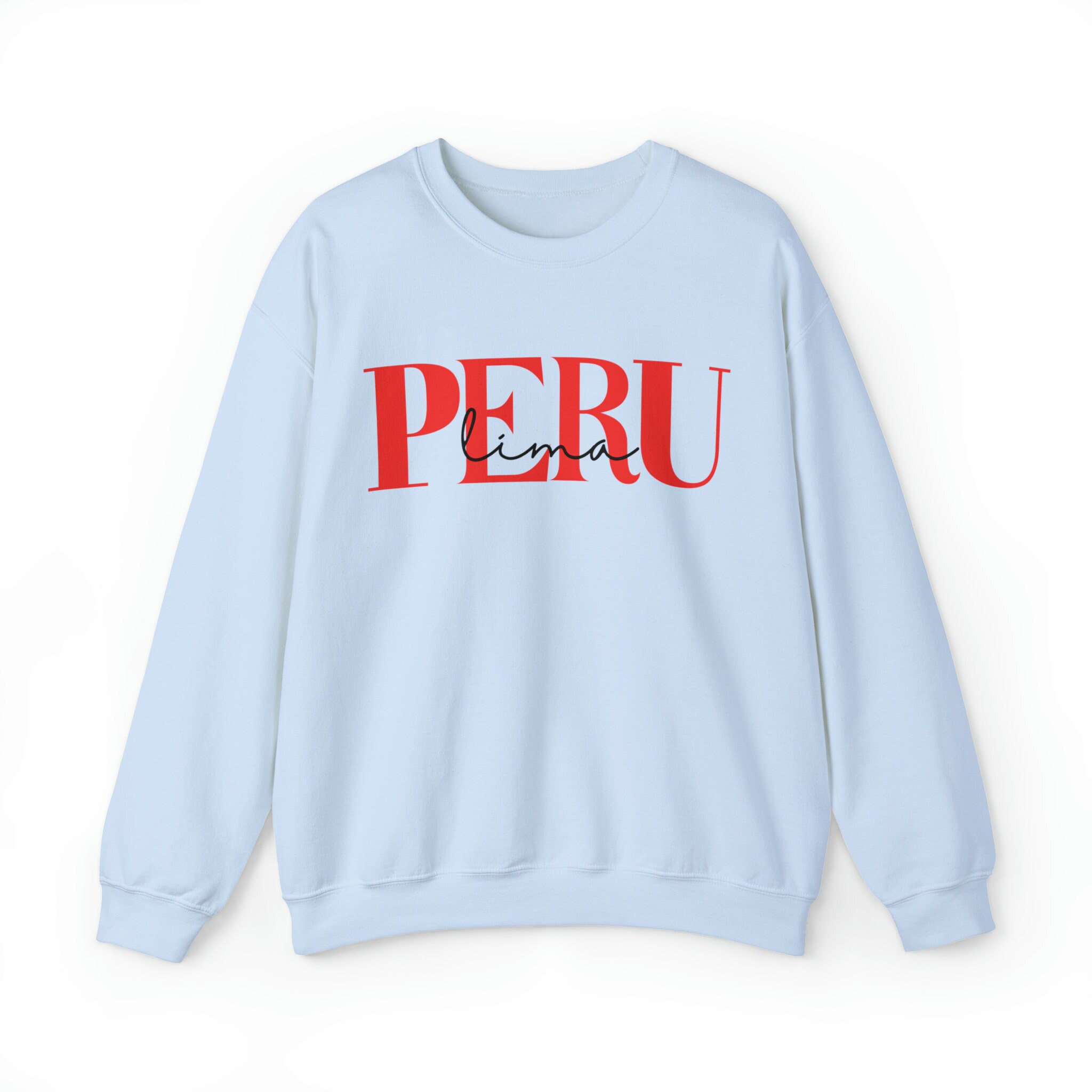 Personalized Peru Sweatshirt: Peruvian Pride Crewneck - Etsy