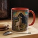Machu Picchu Llama Mug: Colorful Peruvian Coffee Cup - Etsy