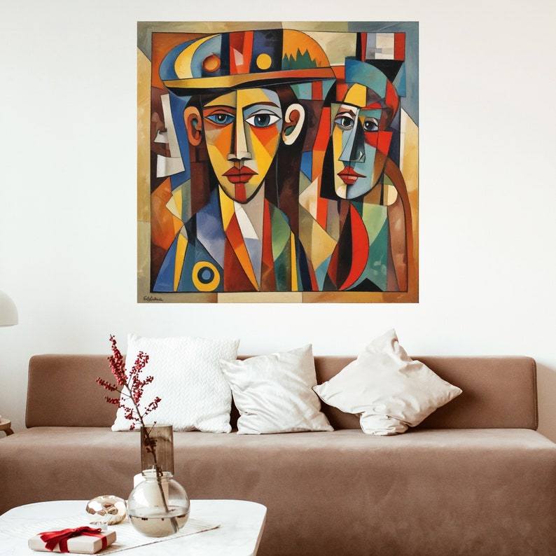 Peruvian Woman Print on Canvas, Vibrant Inca Pattern Art,ethnic Peru ...