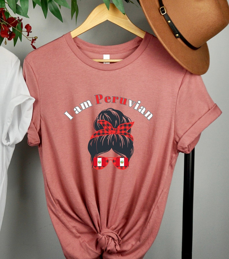 I Am Peruvian T-shirt: Peru Souvenir Gift - Etsy