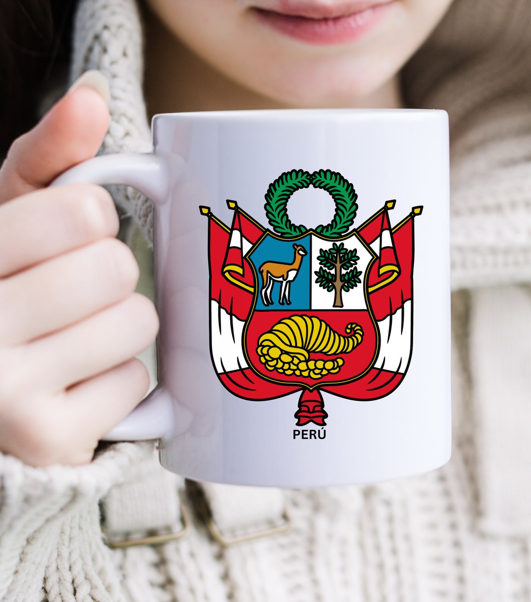 Escudo Peruano Coffee Mug, Peru Gifts, Born in Peru Cup, Orgullosa ...
