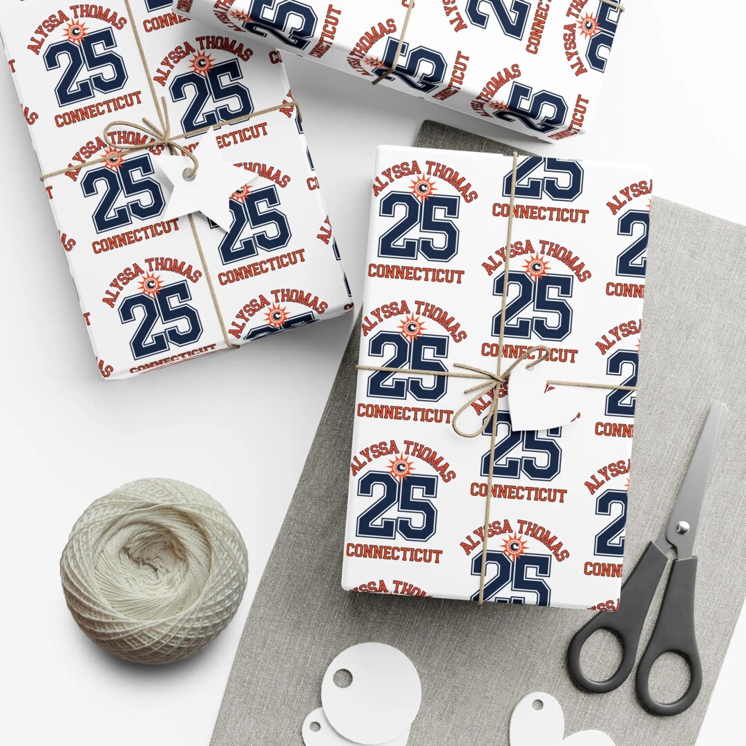 Alyssa Thomas 25 Wrapping Paper, Basketball Alyssa, Women's Basketball ...