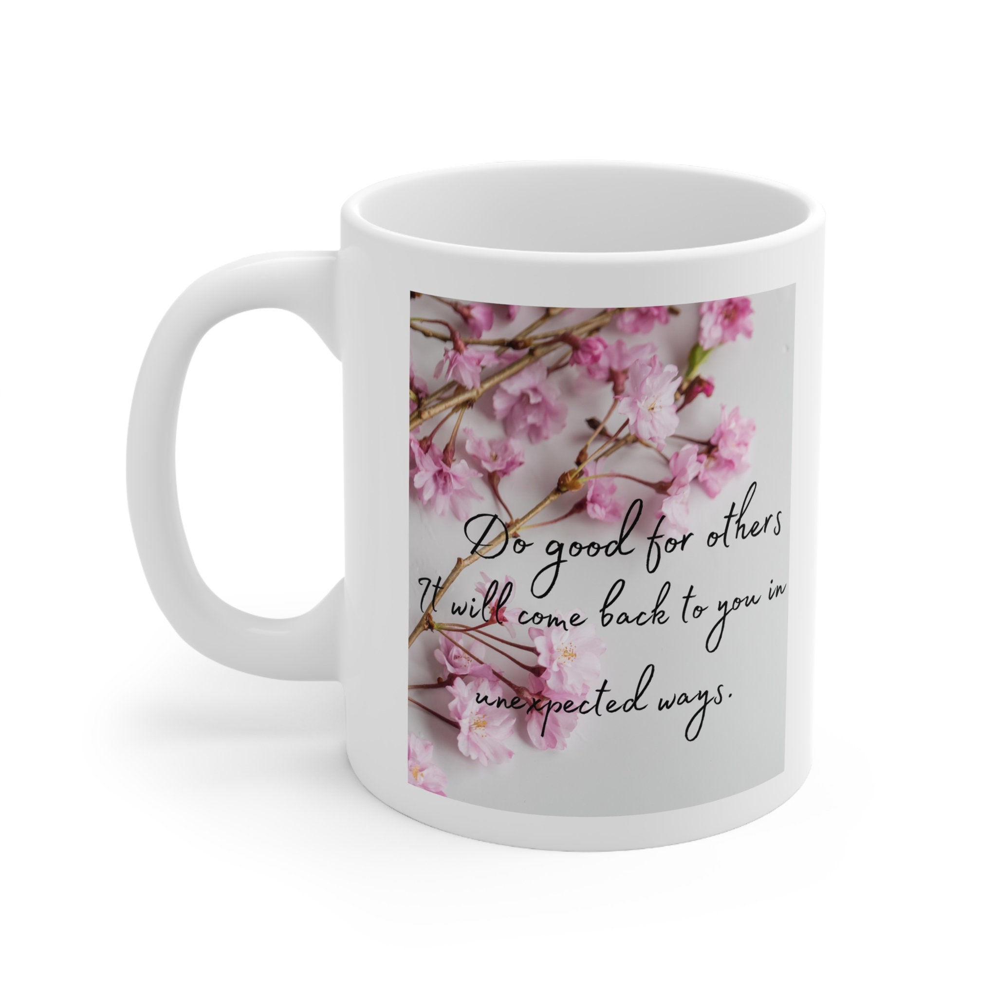 Grow Positive Thoughts Mug Positive Vibes Mug Positive Quotes Mug - Etsy