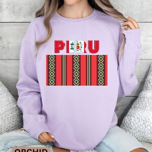 Peruvian Sweater With Peruvian Map Design, Peruana, Latina Shirt, Peru ...