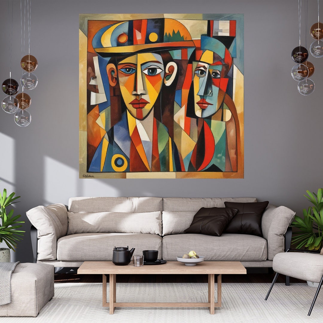 Peruvian Woman Print on Canvas, Vibrant Inca Pattern Art,ethnic Peru ...