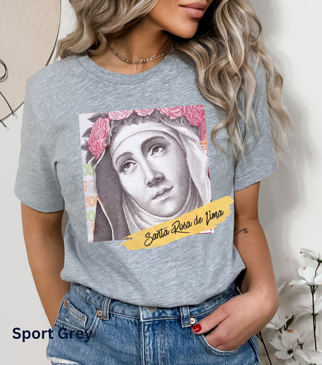 Santa Rosa De Lima Shirt, Peruvian Shirt, Peru Shirt, Peruvian ...