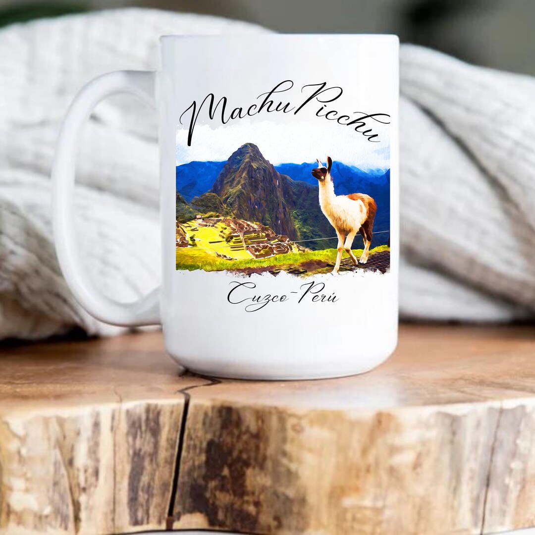 Machu Picchu Mug, Mountain Peru, Peruvian Mug, Taza Peruana, Peru Mug ...