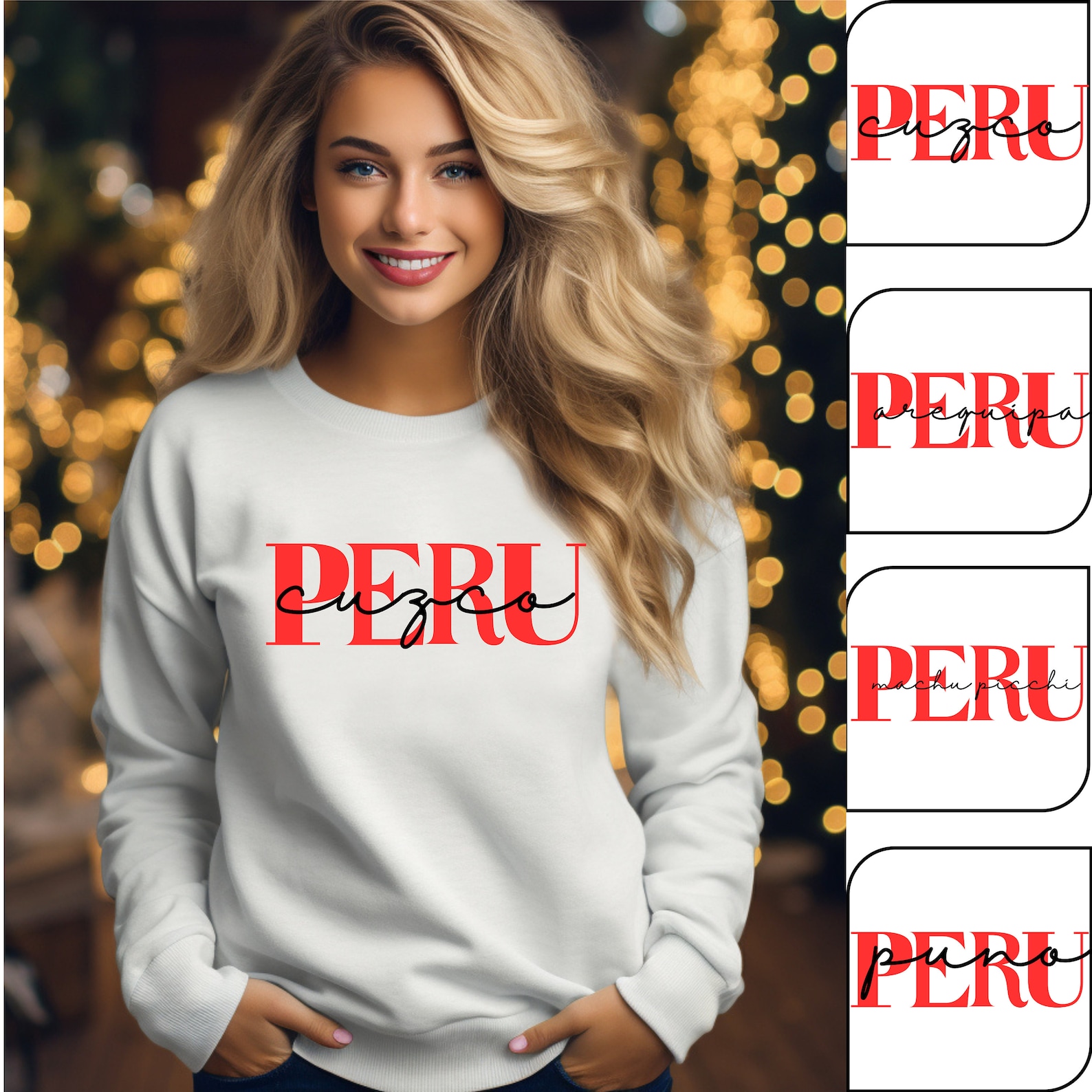 Peruvian Shirt, Personalized Peru Shirt With Name, Peruvian Present ...