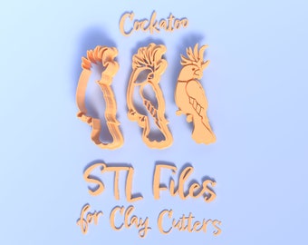 Digital STL File | Owl Polymer Clay Cutter With Embossing and Debossing ...