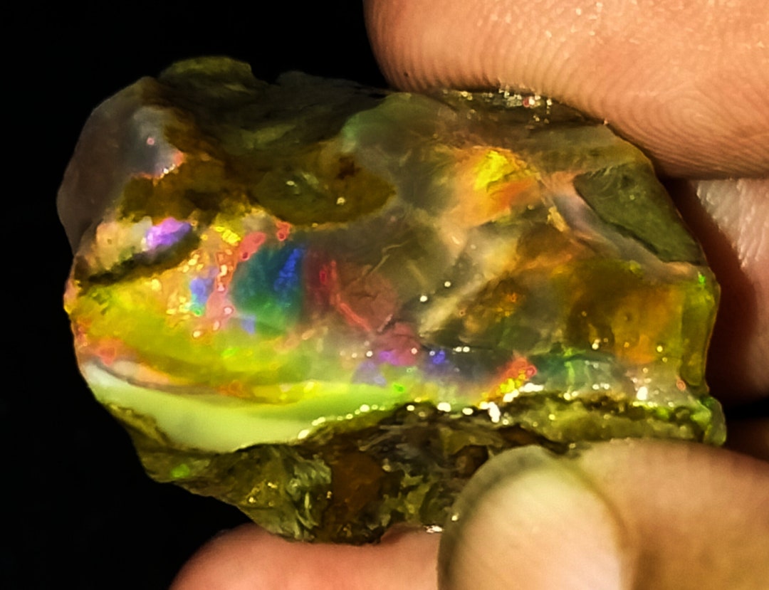 Natural Ethiopian Specimen Opal Rough AAA Quality Multi Fire Welo Opal ...