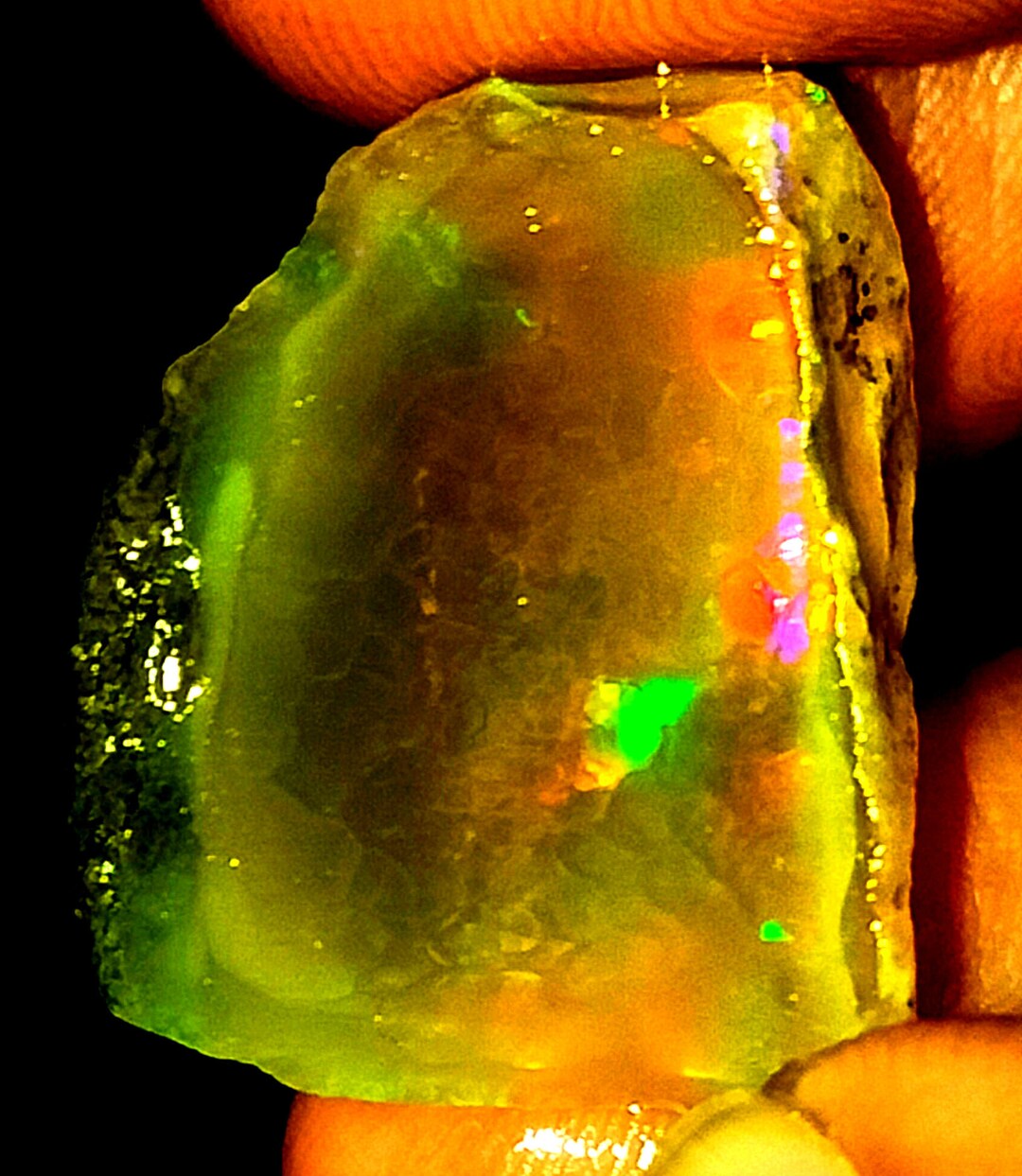 Natural Ethiopian Specimen Opal Rough AAA Quality Multi Fire Welo Opal ...