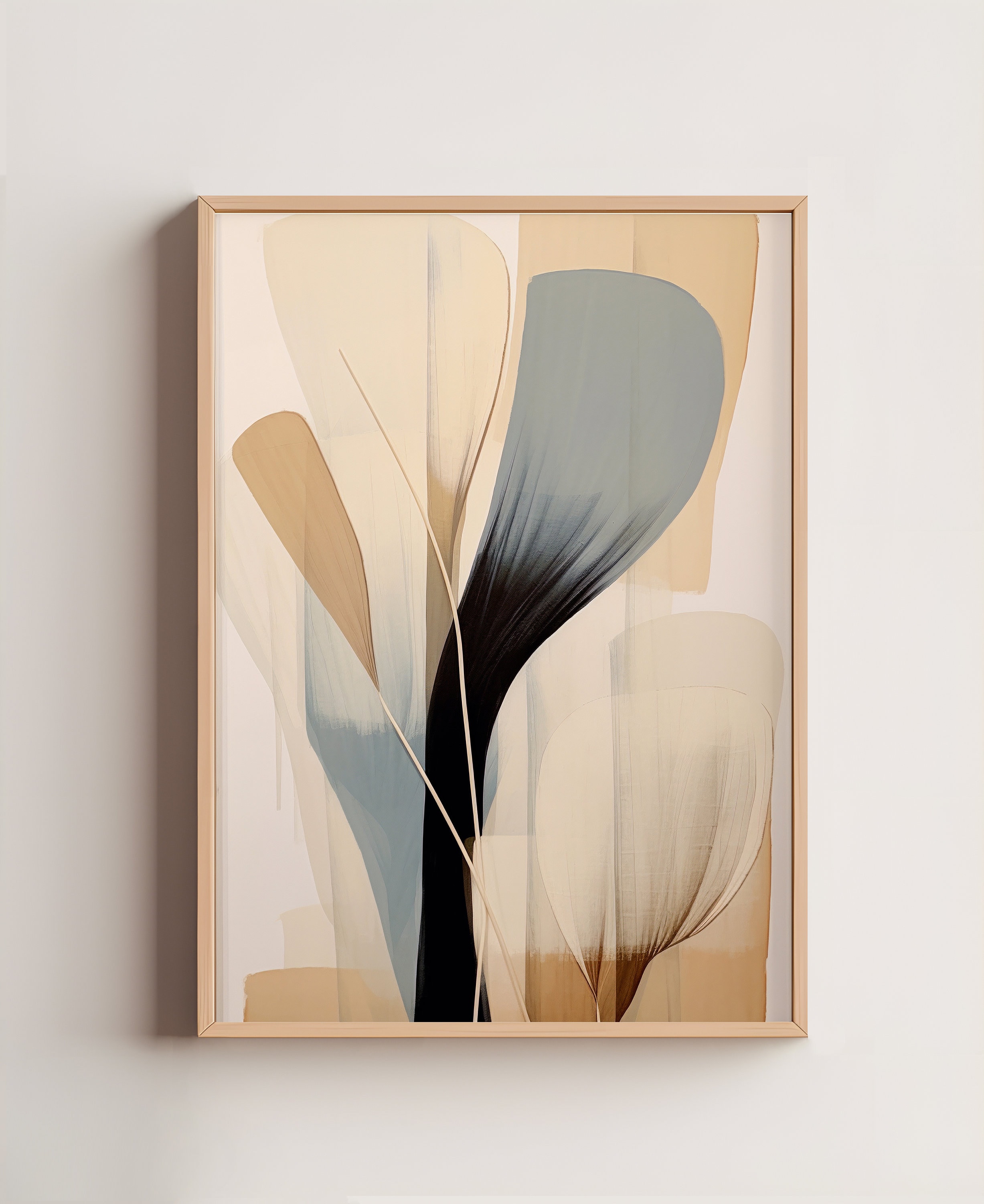 Wabi Sabi Wall Art Japandi Abstract Art Print Extra Large - Etsy