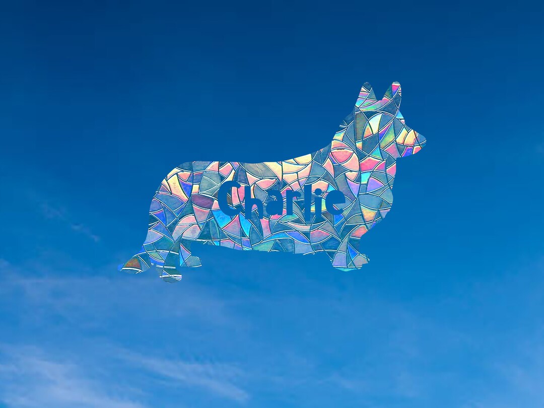 Personalized Corgi Sun Catcher Decal - Custom Corgi Lover Gifts ...