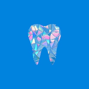 Tooth Suncatcher Sticker Window Decal | Teeth Artwork Wall Art Ornament ...