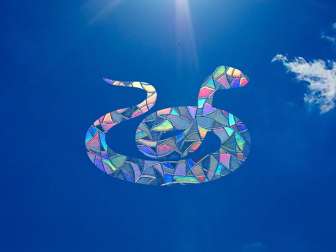 Snake Suncatcher Sticker Window Decal Ornament Wall Art Home Decor ...