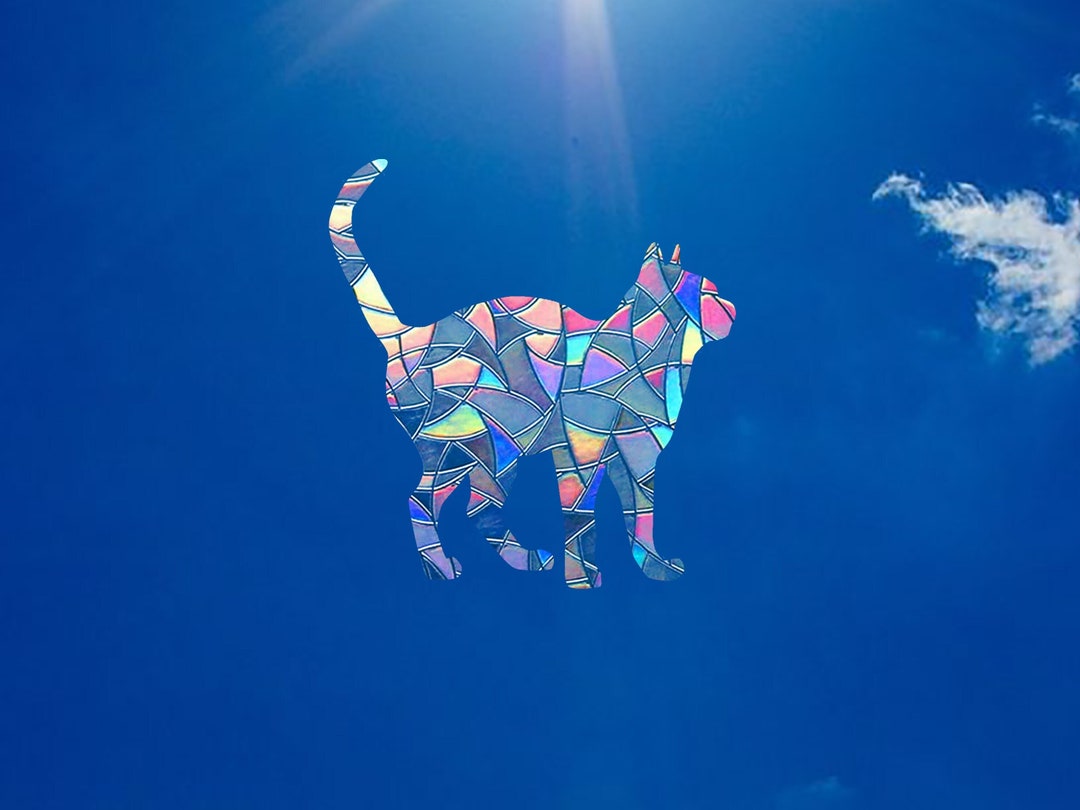 Siamese Cat Suncatcher Sticker Window Cling, Sun Catcher Decal - Room ...