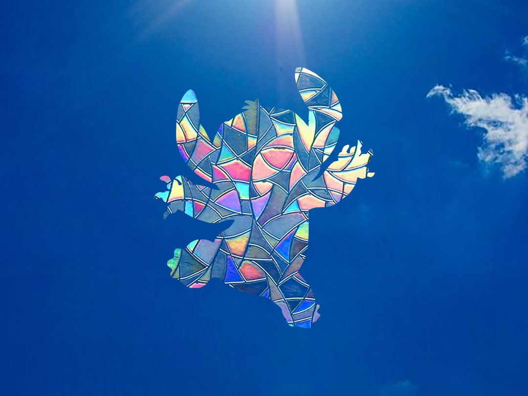 Stitch Suncatcher Sticker Window Cling Decal Ornament Wall Art Room ...