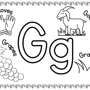 A-Z Alphabet Colouring Sheets Printable Copy. Children's Colouring ...