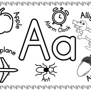 A-Z Alphabet Colouring Sheets Printable Copy. Children's Colouring ...