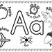 A-Z Alphabet Colouring Sheets Printable Copy. Children's Colouring ...