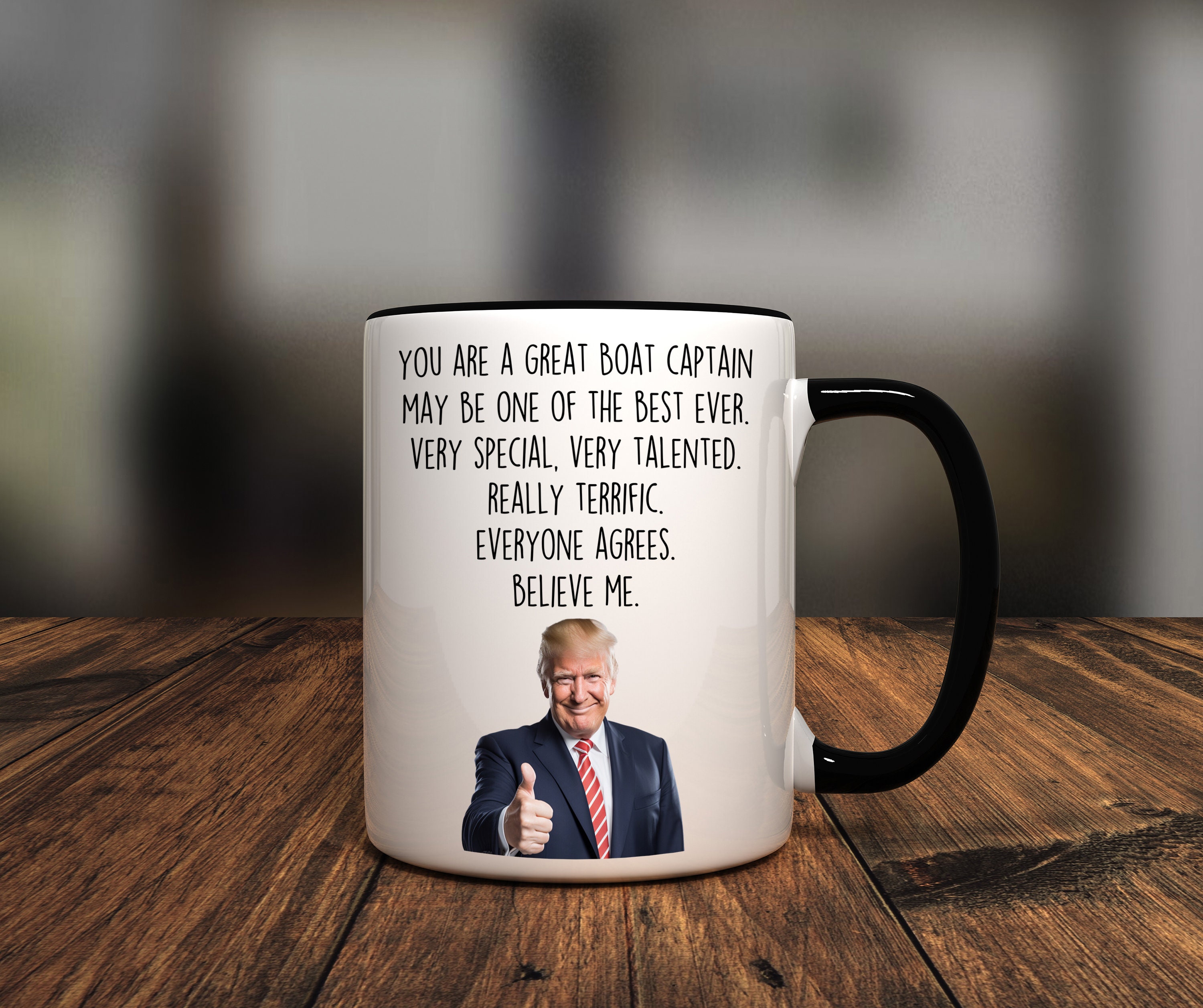 Boat Captain Mug, Funny Boat Captain Gift, Boat Captain Gift Idea ...