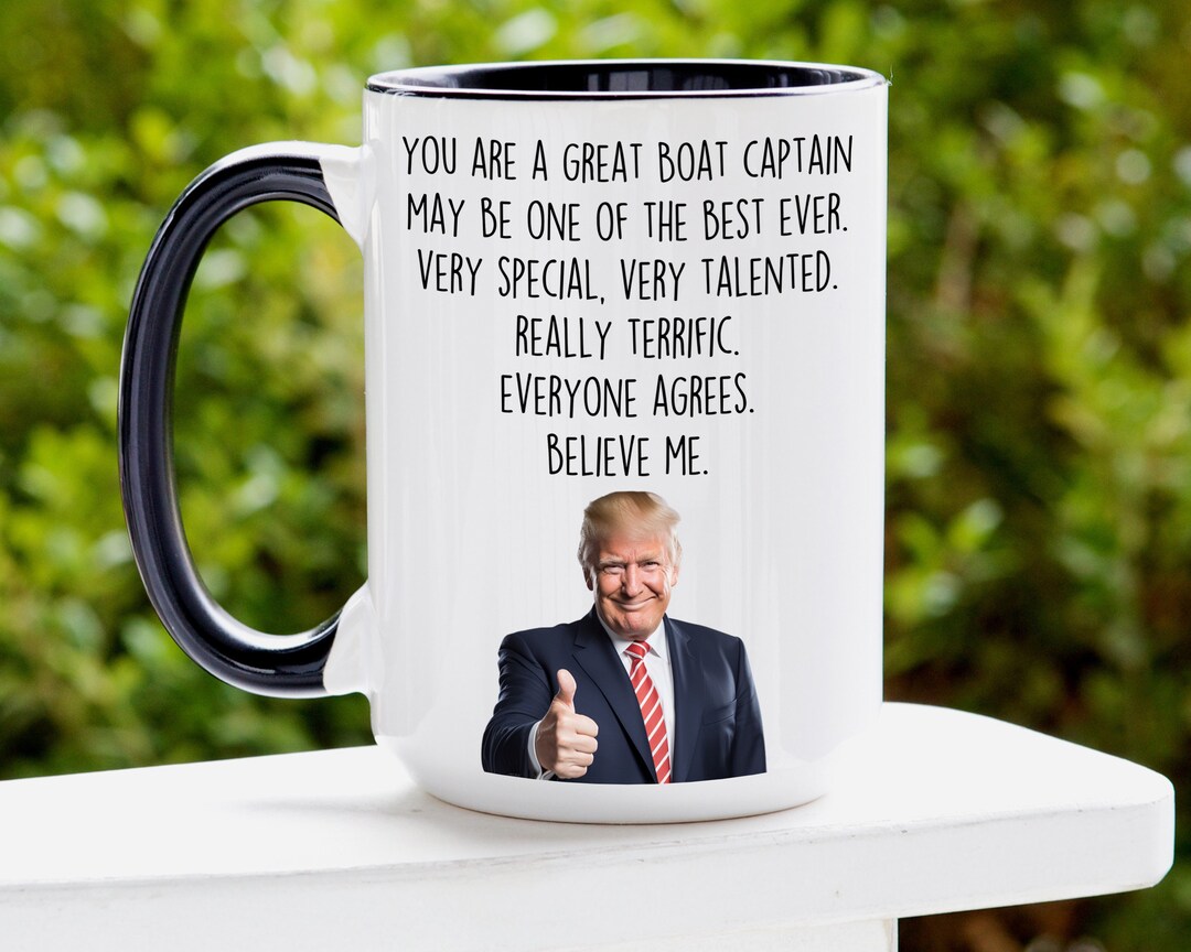 Boat Captain Mug, Funny Boat Captain Gift, Boat Captain Gift Idea ...