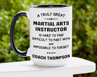 Sensei Gifts, Sensei Coffee Mug, Gifts for Sensei Martial Arts Trainer ...