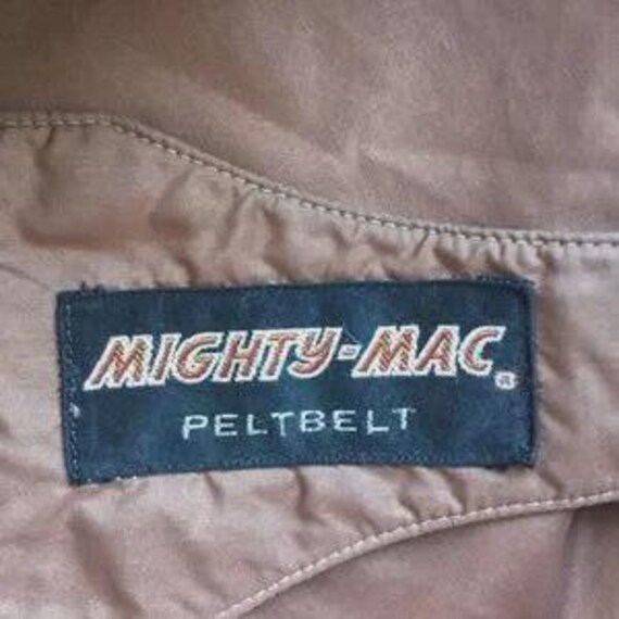 Very Rare Mighty mac Pelt Belt Windbreaker - Gem