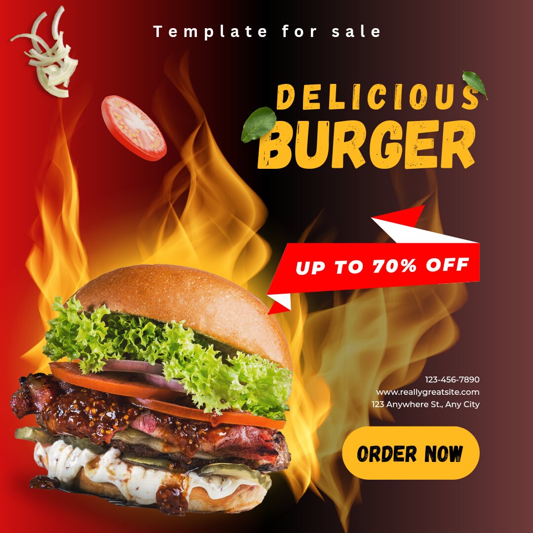 Food Marketing , Poster Template - Etsy